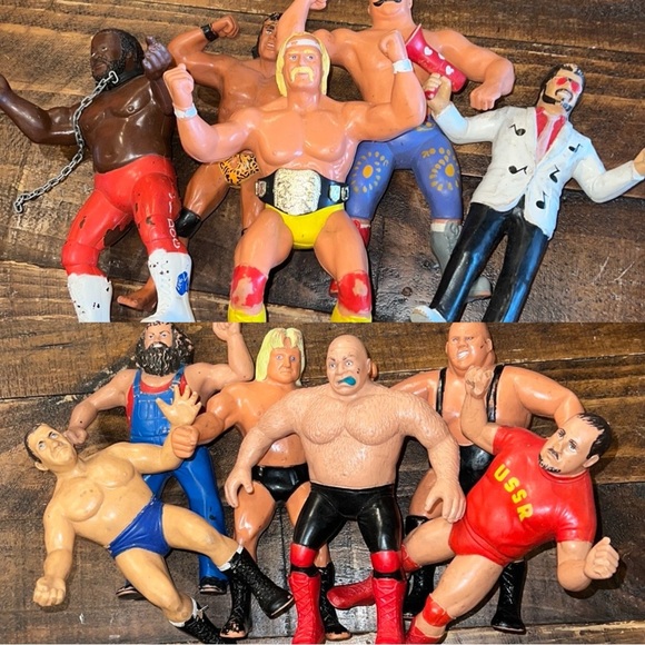 WWE | Other | Bundle Of 1 Vintage Retro Wwf Wrestling Superstars Action ...